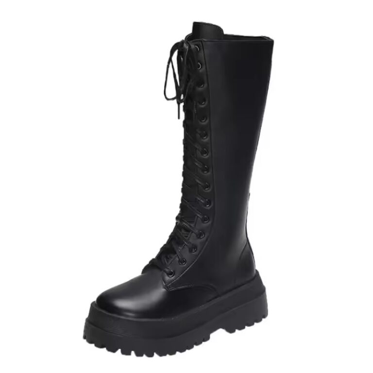 Bota Luana Cano Longo Plataforma – Sally Queen